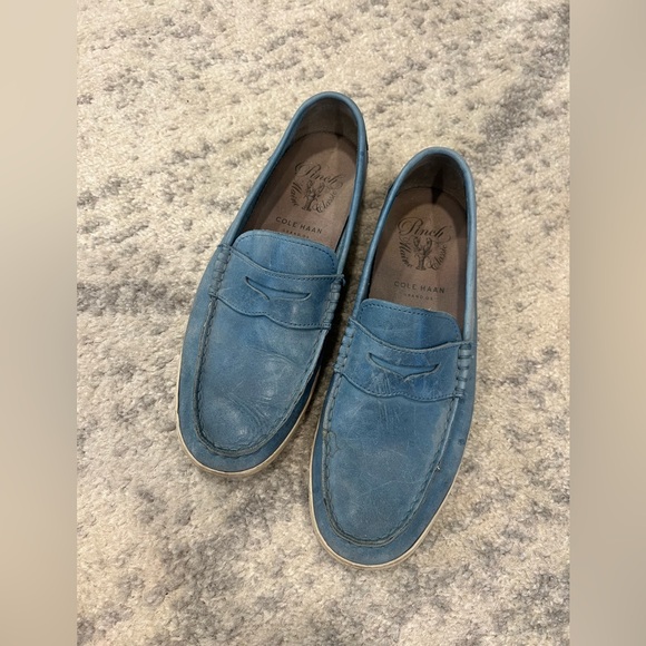 Cole Haan | Shoes | Mens Cole Haan Pinch Marine Classic Blue Leather ...